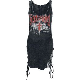 Rock Rebel by EMP Stay A Little Longer Kurzes Kleid grau in L Q126-000194
