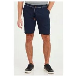 Leinenhose Blend "BHMennok", Damen, Gr. XXL, US-Gr&ouml;&szlig;en, blau (navy), 55% Leinen, 45% Baumwolle, unifarben, regular fit lang, Hosen, Leinenmix-Shorts mit Stoff G&uuml;rtel