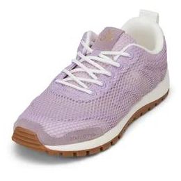 Marc O'Polo Sneaker MARC O'POLO "aus edlem Rindleder und Mesh-Einsatz", Herren, Gr. 39, dusty lavender, Obermaterial: 50% Leder, 50% Polyester, unifarben, Schuhe Sneaker