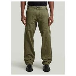 G-Star Raw Cargohose G-STAR "Fatigue Cargo Pants", Damen, Gr. 29, L&auml;nge 30, shadow olive gd, Obermaterial: 70% Baumwolle, 30% Baumwolle, Hosen Cargohose