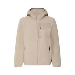 Fleecejacke North Bend "Fleecejacke NBMattea W", Damen, Gr. 38, grau (simply taupe), Obermaterial: 100% Polyester PES., Jacken Fleecejacke