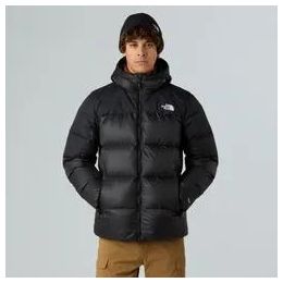 Daunenjacke The North Face "M DIABLO DOWN 2.0 HOODIE", Herren, Gr. XXL, schwarz (tnf schwarz heather, tnf schwarz, recycled down), Obermaterial: 100% Polyester. Wattierung: 100% Daunen, Jacken Daunenjacke, winddicht, wasserabweisendes Obermaterial, mit Rei&szlig;verschlusstaschen