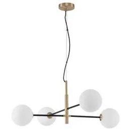 NOVA LUCE H&auml;ngeleuchten "VITTA", gold (goldfarben), 4, &Oslash; 103cm H: 130cm, 1 Stk., Leuchten, Ohne Beleuchtung
