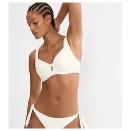 B&uuml;gel-Bikini-Top Triumph "Summer Dune W 01", Damen, Gr. 44, Cup G, beige, Microfaser, Obermaterial: 83% Polyamid, 17% Elasthan, Bikini-Oberteile, Minimizer - verkleinert die Brust optisch um eine Cup-Gr&ouml;&szlig;e