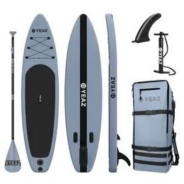 Inflatable SUP-Board YEAZ "SUP Board und Kit MARINA - EXOTRACE - SET", blau, Wassersportboards