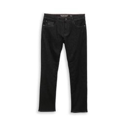 Tom Tailor Herren TTMARVIN STRAIGHT Jeans mit Superstretch, schwarz, Uni, Gr. 30/32