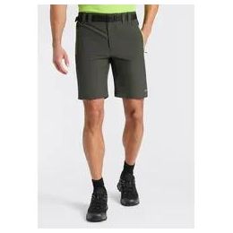Funktionsshorts CMP, Herren, Gr. 52, N-Gr, pine, mela, Obermaterial: 89% Polyester, 11% Elasthan, Hosen, Elastisch & Atmungsaktiv