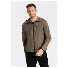 Windbreaker BOSS Green "Airynix JT", Herren, Gr. M, light, pastel gr&uuml;n334, Web, Obermaterial: 100% Polyamid, unifarben, regular fit normal, hoch geschlossener Ausschnitt, eingefasste Kante mit Gummizug, Jacken Windbreaker, sommerliche Qualit&auml;t, Regular Fit, Kapuze