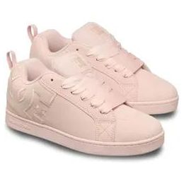 Sneaker DC Shoes "Court Graffik", Damen, Gr. 11(43), cloud pink, Obermaterial:55, 91% Leder, 38, 75% Synthetik, 5, 34% Microfaser;, Schuhe Sneaker