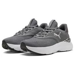 Fitnessschuh Puma "SOFTRIDE MAYVE ANIMAL WNS", Damen, Gr. 37,5, cool schwarz gray, Puma schwarz, Puma silber, Textil, Schuhe Fitnessschuh, f&uuml;r sportliche Aktivit&auml;ten, mit SOFTFOAM+ D&auml;mpfung