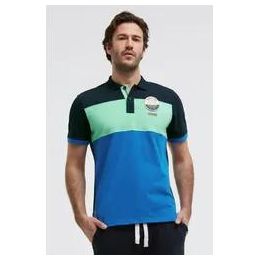 Poloshirt Gaastra, Damen, Gr. 3XL, blau, Piqu&eacute;, Material: 100% Baumwolle, regular fit normal, hoch geschlossener Ausschnitt, eingesetzt B&uuml;ndchen, Shirts, aus Baumwolle