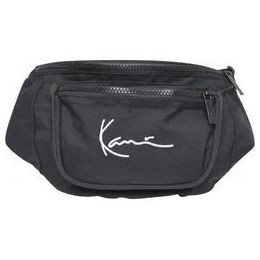 Bauchtasche Karl Kani "Karl Kani Herren KKMACCQ32011BLK Signature Waist Bag black", Gr. onesize, schwarz, Polyester, Taschen