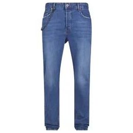 Bequeme Jeans 2Y Premium "2Y Premium Herren 2Y Boyfriend Fit Jeans", Herren, Gr. 30, Normalgr&ouml;&szlig;en, blau, 97% Baumwolle, 3% Elasthan, unifarben, Jeans
