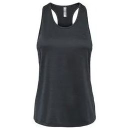 T-Shirt-BH Only Play "ONPCORE LIFE ON SL REG TOP NOOS", Damen, Gr. M, N-Gr, schwarz detail:melange, Jersey, Obermaterial: 96% Polyester, 4% Elasthan, meliert, regular fit, BHs T-Shirt-BH
