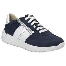 Sneaker Josef Seibel "Gabby 01, dunkelblau-kombi", Damen, Gr. 40, blau (dunkelblau, kombi), Obermaterial: 100% Rindsleder Leather cow., Schuhe Sneaker