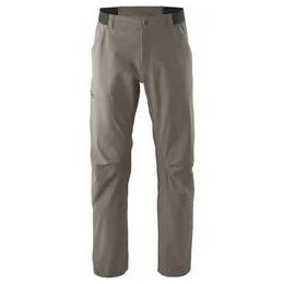 Fahrradhose Gonso "Adventure Pants M", Herren, Gr. XL, Normalgr&ouml;&szlig;en, terragrau, 90% Polyamid, 10% Elasthan, Hosen Fahrradhose, lange Herren Radhose mit integrierter Radunterhose mit Sitzpolster