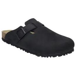 Clog Josef Seibel "Josef 04, schwarz", Herren, Gr. 47, schwarz, Obermaterial: 100% Rindsleder Leather cow., Schuhe Clog