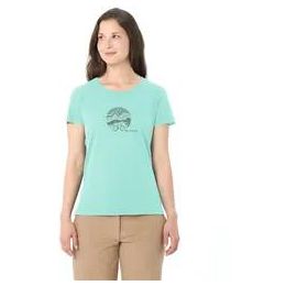 Funktionsshirt Vaude "WOMEN'S CYCLIST T-SHIRT V", Damen, Gr. 40, sage, Obermaterial: 70% Baumwolle, 30% Lyocell, Basic, Rundhals, Shirts Funktionsshirt, sportliche Passform, Kurzarm, f&uuml;r Radsport und Outdoor-Aktivit&auml;ten