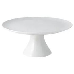 Villeroy & Boch Tortenplatte VILLEROY & BOCH "Tortenplatte For Me &oslash; 30 cm wei&szlig;", wei&szlig;, Porzellan, Servierplatten, Tortenplatte