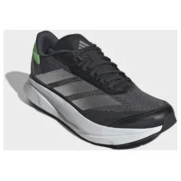 Laufschuh Adidas PERFORMANCE "DURAMO SL 2", Damen, Gr. 42, carbon, silber metallic, lime burst, Synthetik, Textil, Schuhe Laufschuh, sehr leicht