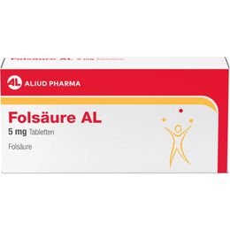 ALIUD Fols&auml;ure Al 5 mg Tabletten bei Fols&auml;uremangel 20 St