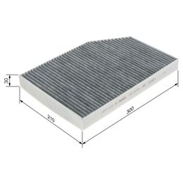 Bosch Filter, Innenraumluft 1 987 435 604 1x f&uuml;r BMW 64119382886