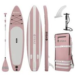 Inflatable SUP-Board YEAZ "SUP Board und Kit LIDO - EXOTRACE PRO - SET", pink, Wassersportboards