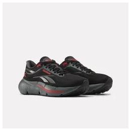 Laufschuh Reebok "ZIGNITION", Damen, Gr. 45,5, schwarz, rot, schwarz, Textil, Schuhe Laufschuh