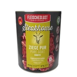 Fleischeslust Sensitiv Nassfutter Dose Ziege pur 6x800 g