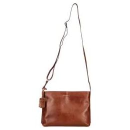 Umh&auml;ngetasche Burkely "Burkely Taschen Leder", Damen, Gr. onesize, chestnut, Leder, Taschen Umh&auml;ngetasche