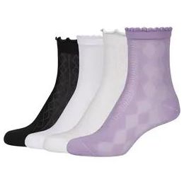 Socken Camano, Damen, Gr. 35-38, pastel lila, Baumwollmischung, Socken Socken
