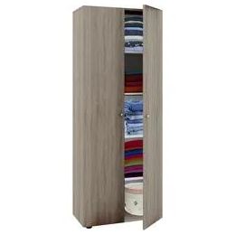 Kleiderschrank Vcm "Kleiderschrank Jugendschrank Vandol Dreht&uuml;ren", braun (sonoma, eiche), B:70cm T:40cm, Obermaterial: 100% Holz Wood., Schr&auml;nke, Kleiderschrank