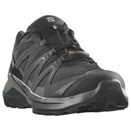 Trailrunningschuh Salomon "EXAMOTION", Herren, Gr. 44,5, schwarz, asphalt, pewter, Synthetik, Textil, Schuhe