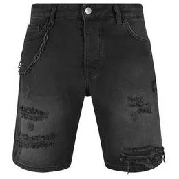 Shorts 2Y STUDIOS "2Y Studios Herren 2Y Jeans Shorts", Herren, Gr. 30, Normalgr&ouml;&szlig;en, schwarz, 97% Baumwolle, 3% Elasthan, unifarben, relaxed fit, Hosen Shorts