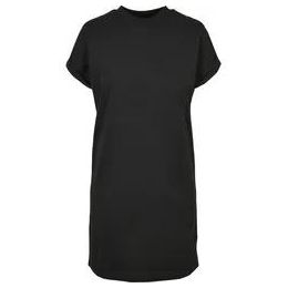 Shirtkleid Urban Classics "Urban Classics Damen", Damen, Gr. 3XL, US-Gr&ouml;&szlig;en, schwarz, 100% Baumwolle, unifarben, loose fit, Rundhals, Kleider Shirtkleid