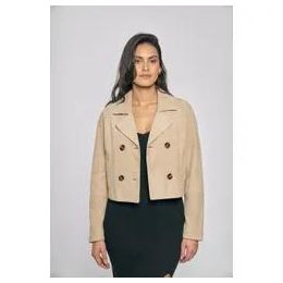 Lederjacke Freaky Nation "Lederjacke-FN", Damen, Gr. XL(42), beige, Oberstoff: 100% Leder. Futter: 100% Baumwolle, normal, Jacken
