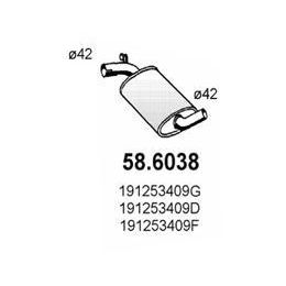 Asso Mittelschalld&auml;mpfer 586038 f&uuml;r VW