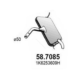 Asso Endschalld&auml;mpfer 587085 f&uuml;r VW
