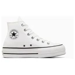 Sneaker Converse "CHUCK TAYLOR ALL STAR LIFT PLATFORM CANVAS", Herren, Gr. 42, schwarz-wei&szlig; (wei&szlig;, schwarz, wei&szlig;), Textil, Schuhe Sneaker, weite Passfrom