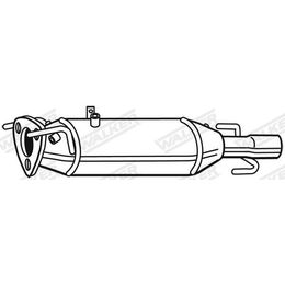 WALKER Ru&szlig;-/Partikelfilter, Abgasanlage EVO S 93149 f&uuml;r PEUGEOT FIAT CITRO&Euml;N 1360271080 1389245080 1356537080