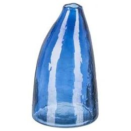 Dekovase CREATIV HOME "Vase", royalblau, H:20cm &Oslash;:11,5cm, Vasen, mit durchbrochenem Design
