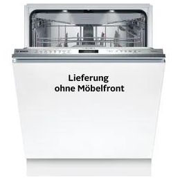 Bosch vollintegrierbarer Geschirrsp&uuml;ler "SMV6ZCX25E", Energieeffizienz: B (A-G), wei&szlig;, B:59,8cm H:81,5cm T:55cm, Geschirrsp&uuml;ler, Time Light - Restzeit wird auf K&uuml;chenboden projiziert