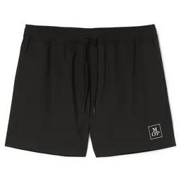 Marc O'Polo Badeshorts MARC O'POLO "Badeshorts Woven Swim Shorts ESSENTIALS 1er Pack", Herren, Gr. M, N-Gr, schwarz, Obermaterial: 100% Polyester PES., Badehosen Badeshorts