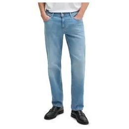 Marc O'Polo Regular-fit-Jeans MARC O'POLO "aus Bio-Baumwolle-Mix", Herren, Gr. 33, L&auml;nge 32, light blau, Obermaterial: 86% Baumwolle, 12% Polyester, 2% Elasthan, unifarben, regular fit normal, Jeans