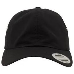 Snapback Cap Flexfit "Flexfit Unisex Low Profile Water Repellent Cap", Herren, Gr. onesize, schwarz, 70% Baumwolle, 30% Polyamid, unifarben, Caps