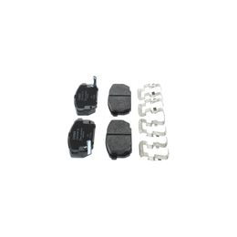 Bosch Bremsbelagsatz, Scheibenbremse 0 986 494 590 hinten rechts links mit Feder f&uuml;r HYUNDAI KIA 583023ED01 583023ED00 583023EE00