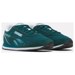 Sneaker Reebok CLASSIC "CLASSIC AZ", Damen, Gr. 40, metalgr&uuml;n, seaportteal, ftwrwei&szlig;, Leder, Synthetik, Textil, Schuhe Sneaker