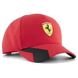 Flex Cap Puma "Scuderia Ferrari Baseball-Cap Jugendliche", Kinder, Gr. Jugendlicher, rosso corsa rot, Futter: 100% Polyester, unifarben, Caps