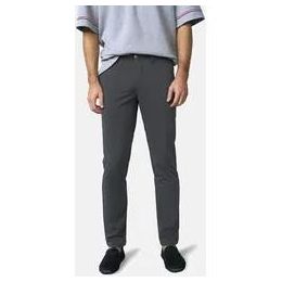 Chinos MEYER "M5 Move 9-6196", Herren, Gr. 38, L&auml;nge 34, mittelgrau, 68% Polyester, 28% Viskose, 4% Elasthan, unifarben, regular fit lang, Hosen, in Regular Fit, M5 Serie