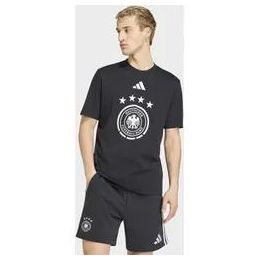T-Shirt Adidas PERFORMANCE "DEUTSCHLAND DNA GRAFIK", Herren, Gr. 3XL, schwarz, Obermaterial: 100% Baumwolle, Rundhals, Shirts T-Shirt